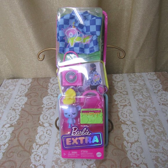 Barbie | Toys | Barbie Extra Teddy Bear And Fashion Set | Poshmark